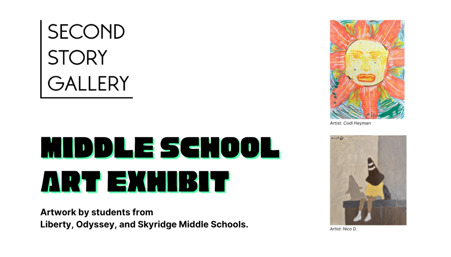 Middle School Art Exhibit - Second Story Gallery | Camas WA