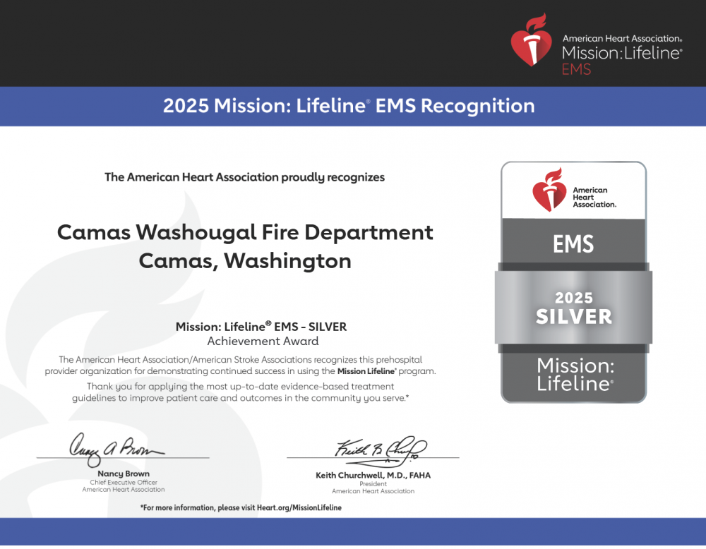 CWFD Nationally Recognized for Commitment to Quality Care for Heart ...